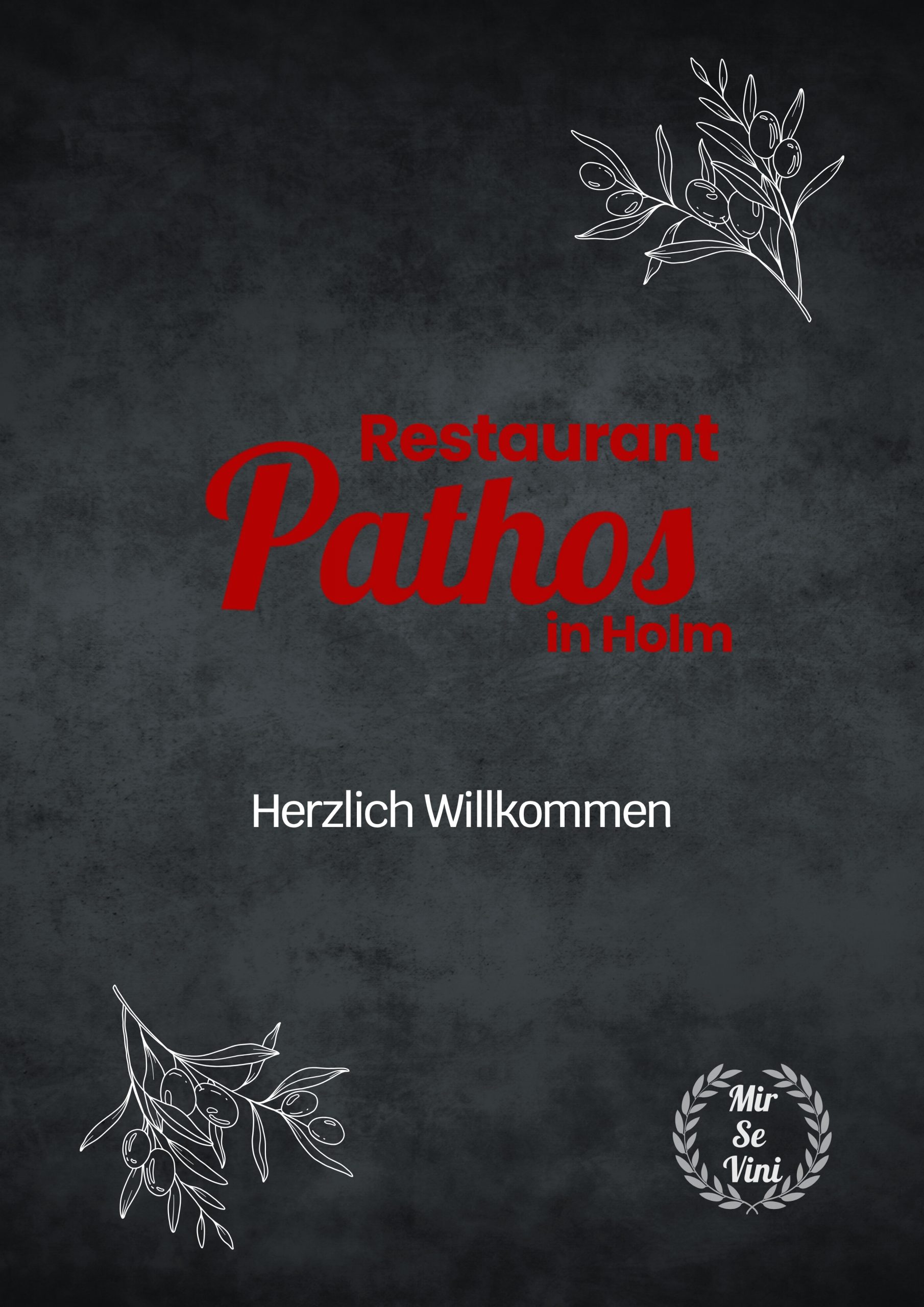 Speisekarte | Pathos Restaurant Holm – Mediterrane Küche